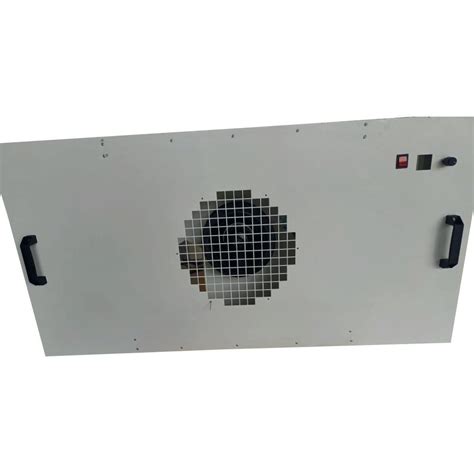 Aluminium 50 Hz Semi Automatic Fan Filter Unit For Industrial Use