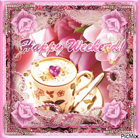 10 Refreshing Animated Good Morning Weekend And Friday Blessings