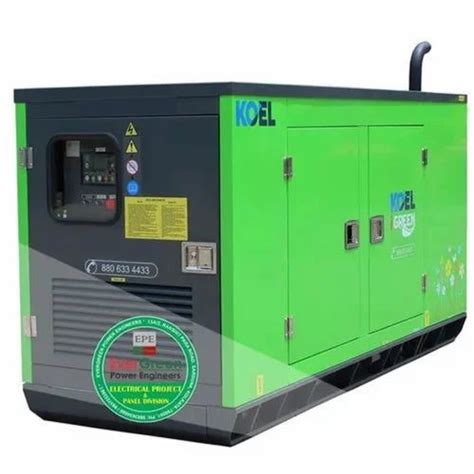35 Kva Kirloskar Green Silent Dg Set 3 Phase At ₹ 4950000 Kirloskar