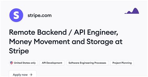 Remote Backend Api Engineer Money Movement And Storage Job At Stripe Himalayas