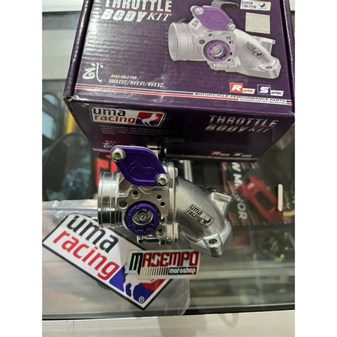 Jual Throttle Body Uma Racing NMAX NEW AEROX Shopee Indonesia