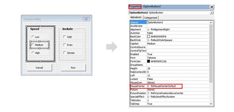 How To Change The Mouse Cursor Icon In Your VBA Userform The