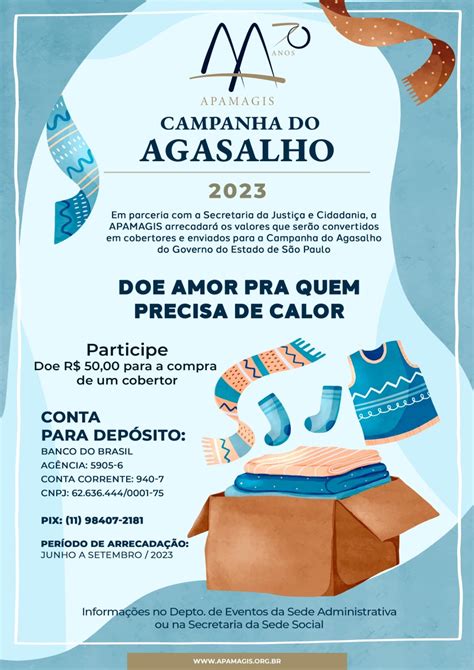 Campanha Do Agasalho 2023 Apamagis