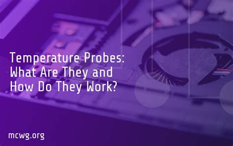 Temperature Probes What Are They And How Do They Work