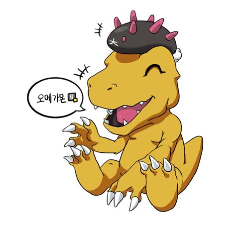 Agumon And Pyukumuku Pokemon And 1 More Drawn By Gigobyte350 Danbooru