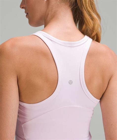 Lululemon Align Hip Length Racerback Tank Top Meadowsweet Pink Lulu