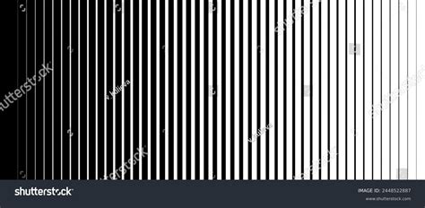 Striped Halftone Gradation Texture Fading Vertical Stock Vector Royalty Free 2448522887