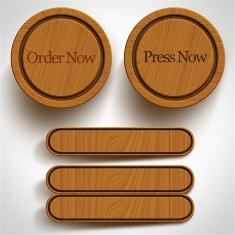Free Website Buttons Psd