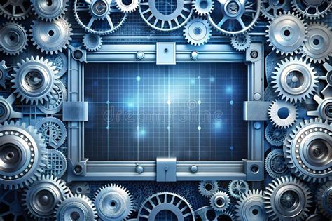 Ai Driven Automation Border Frame Concept As A Clean Border Frame With