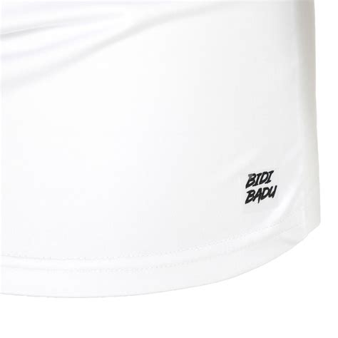 Bidi Badu Leoparty Styles V Neck Longsleeve Damen Weiß Schwarz Tennis Point