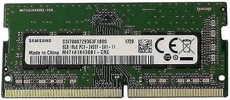 Amazon.in: Buy Samsung 8GB DDR4 PC4-19200, 2400MHz, 260 PIN SODIMM, CL ...