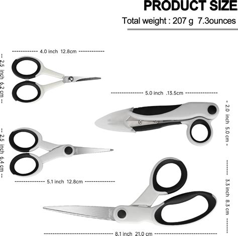 Buy Premium Tailor Sewing Scissors Bundle Heavy Duty Sharp Fabric