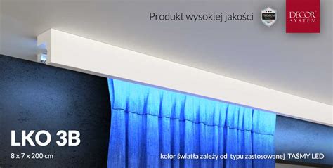 Maskownica Karnisza 8 Cm LKO3B Decor System