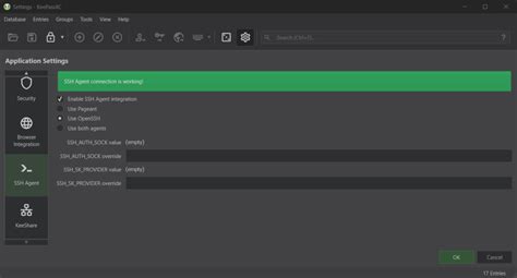 How To Use Keepassxc Ssh Agent With Git Eymeric Chauchat