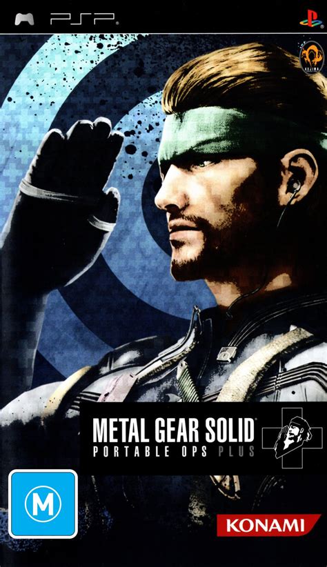Metal Gear Solid Portable Ops Plus Psp Super Retro General