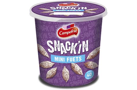 Mini Fuet Snacks Para Llevar Listos Para Consumir Campofrío