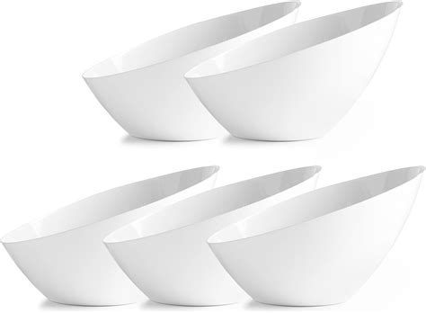 Amazon Plasticpro Disposable Angled Plastic Bowls Round Small