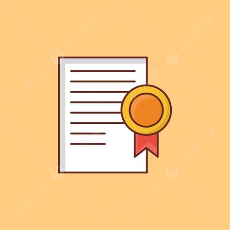 Degree Certificate Vector Document Vector Certificate Vector Document Png And Vector With