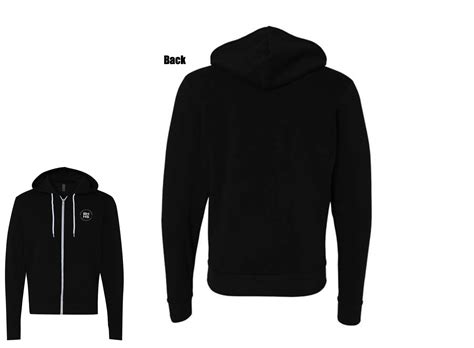 Womens Fleece Lined Zip Up Hoodie Gaby Conte Designs