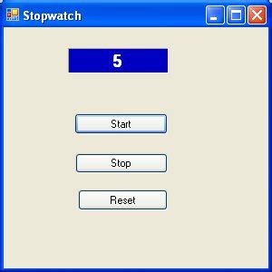 Using Timer In Visual Basic