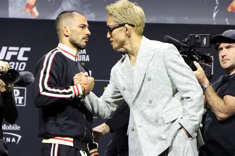 【ufc】15秒のフェイスオフ後に王者が朝倉海に怒りのシェイクハンド──朝倉海「試合が面白くない」の挑発にパントージャ「海を早期フィニッシュ