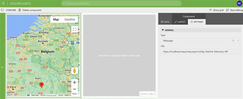 How Should I Use A Generic Map Component In A Dashboard Dataminer Dojo