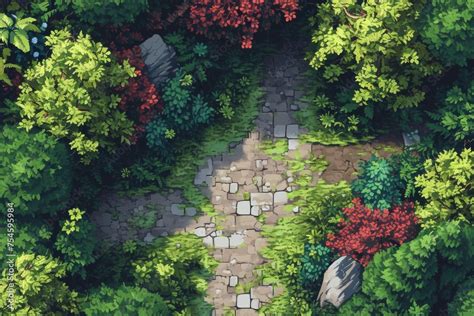 Pixel Map Forest In The Game Pixelated Forest For Game Map Pixelated