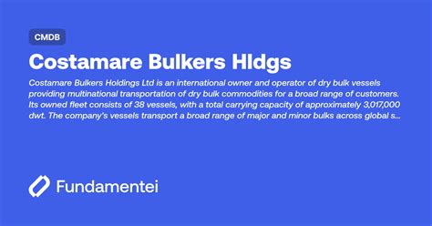 Cmdb Market Cap Fundamentei