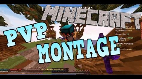 MINECRAFT PVP MONTAGE YouTube