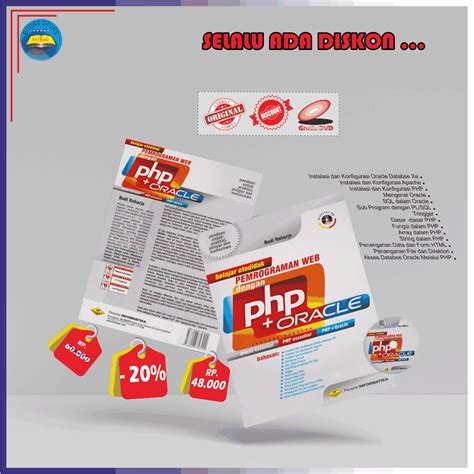 jual buku belajar otodidak pemrograman web dengan php dan oracle gratis