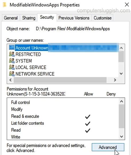 Fix Windows 10 Error Code 0x80004005 Cannot Delete Folder Computersluggish
