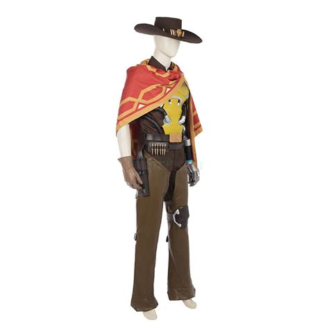 Overwatch Jesse Mccree Cosplay Costume Deluxe Hqcosplay