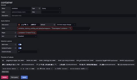 How To Make Grafana Variable Depend By Another Variable Sekolah Linux