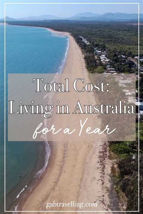 Total Cost Of Living In Australia For A Year Australia Travel