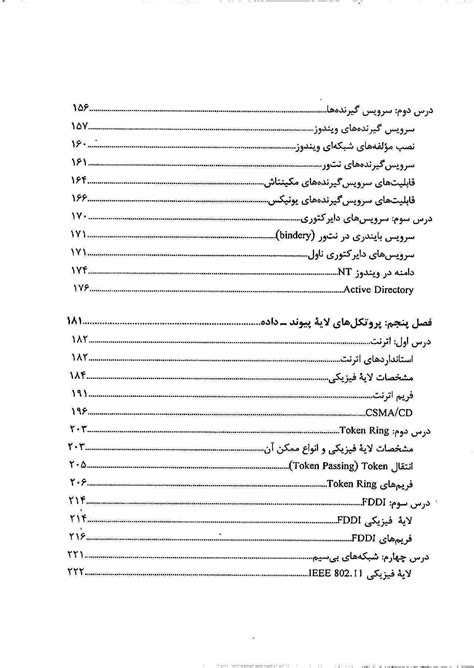 دانلود کتاب نتورک پلاس Microsoft Network ترجمه شهرام سبحانی Pdf