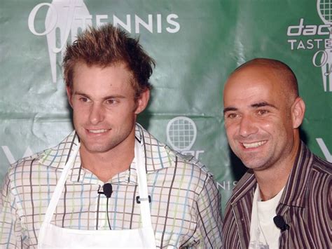 All I See Is Hair And Cheekbones Andy Roddick Cracks Up Fans With A