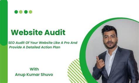 do seo audit of your website like a pro and provide a detailed action