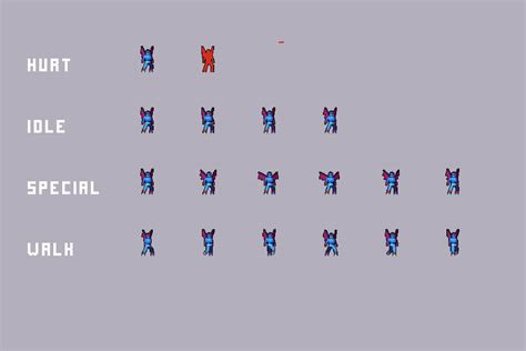 Free Sci Fi Antagonists Pixel Character Pack