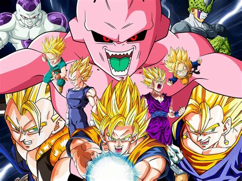 Saga De Majin Boo Dragon Ball Imágenes De Dragón