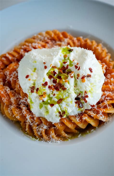 Cherry Tomato Confit And Burrata Pasta By Breadbakebeyond