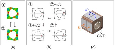 Driving Principle Of The Piezoelectric Actuator That Generates A Thrust Download Scientific