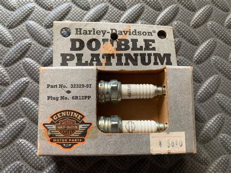 Yahoo オークション ハーレー 純正 プラグ 6r12pp 2本セット ダブル