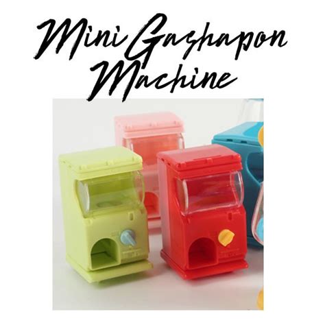 ☈mini Gashapon Capsule Machine Keychain Gacha Machine Shopee Philippines