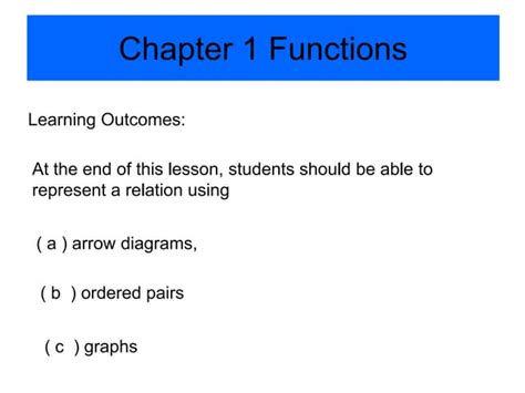 Functions Ppt Physics Science
