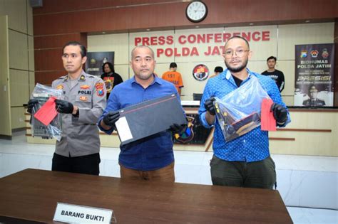 Polda Jatim Tangkap Sindikat Pencurian Perangkat Telekomunikasi