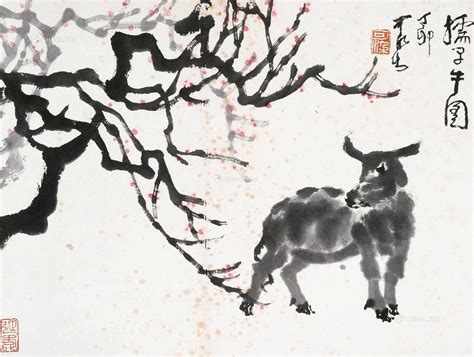 李可染 牧牛图宝源国际 2014年秋季艺术品拍卖会宝源国际拍品价格图片拍卖专场拍卖会预展拍卖会结果卓克拍卖频道