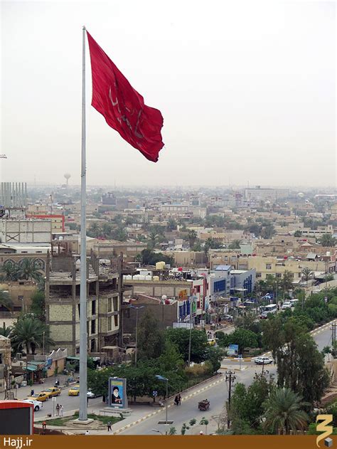 تصاویر بلندترین پرچم یا حسینع در کربلا کرب و بلا سایت تخصصی امام