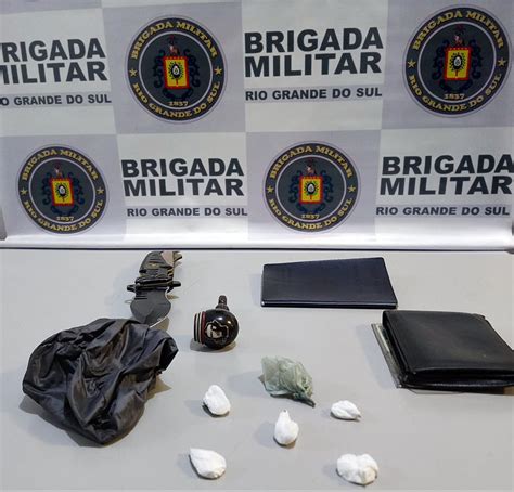 Brigada Militar de São Francisco apreende menor de idade por tráfico de