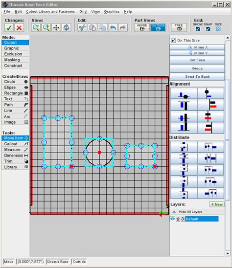 File Window Faceeditor Ushape Align NEW Png Protocase Designer