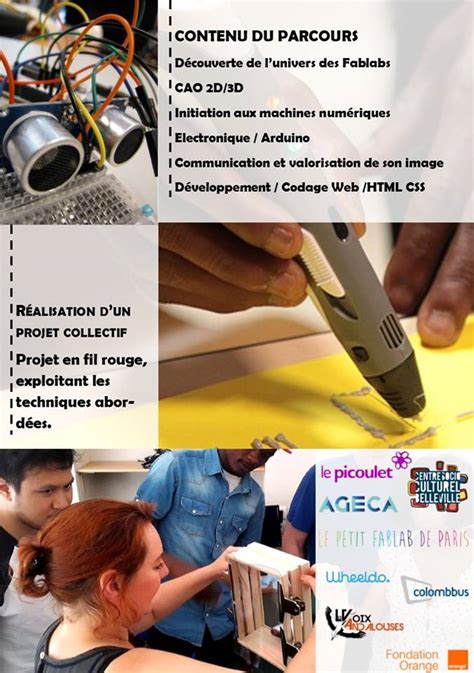 Découverte De La Fabrication Numérique Pour Les 18 25 Ans Ageca